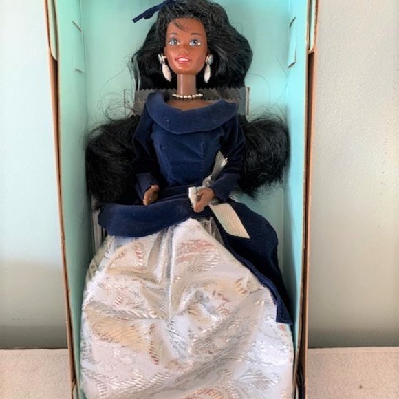 Barbie | Toys | 995 Avon Winter Velvet Barbie | Poshmark